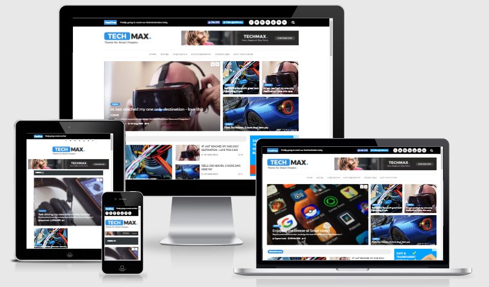Techmax Technology Blogger Template