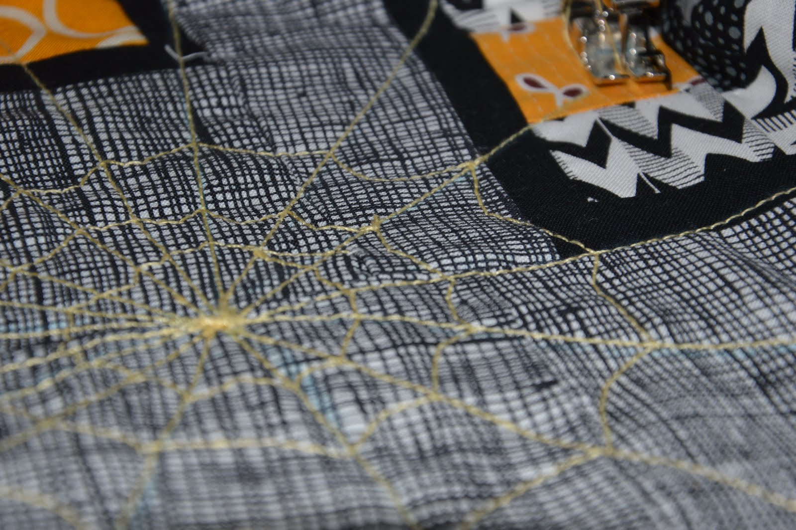 ocd: obsessive crafting disorder: spiderweb quilting tutorial and giveaway