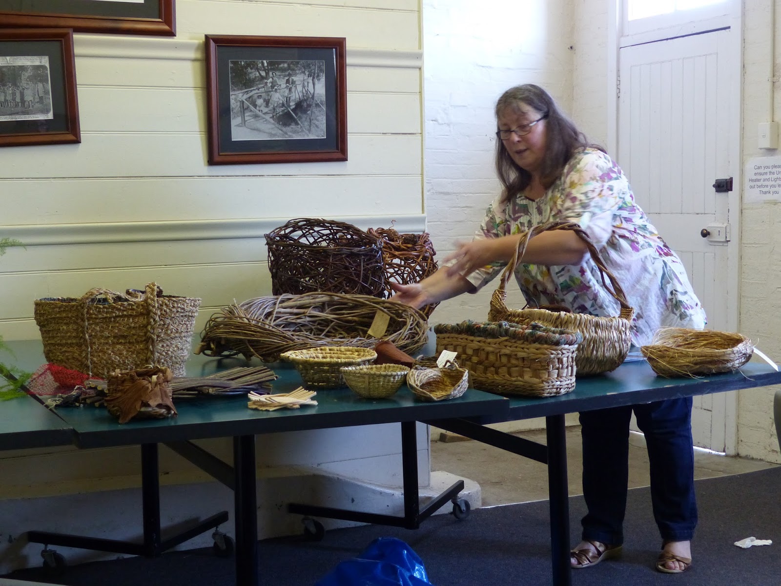 Pragmatic Sustainability: Basket making demonstration