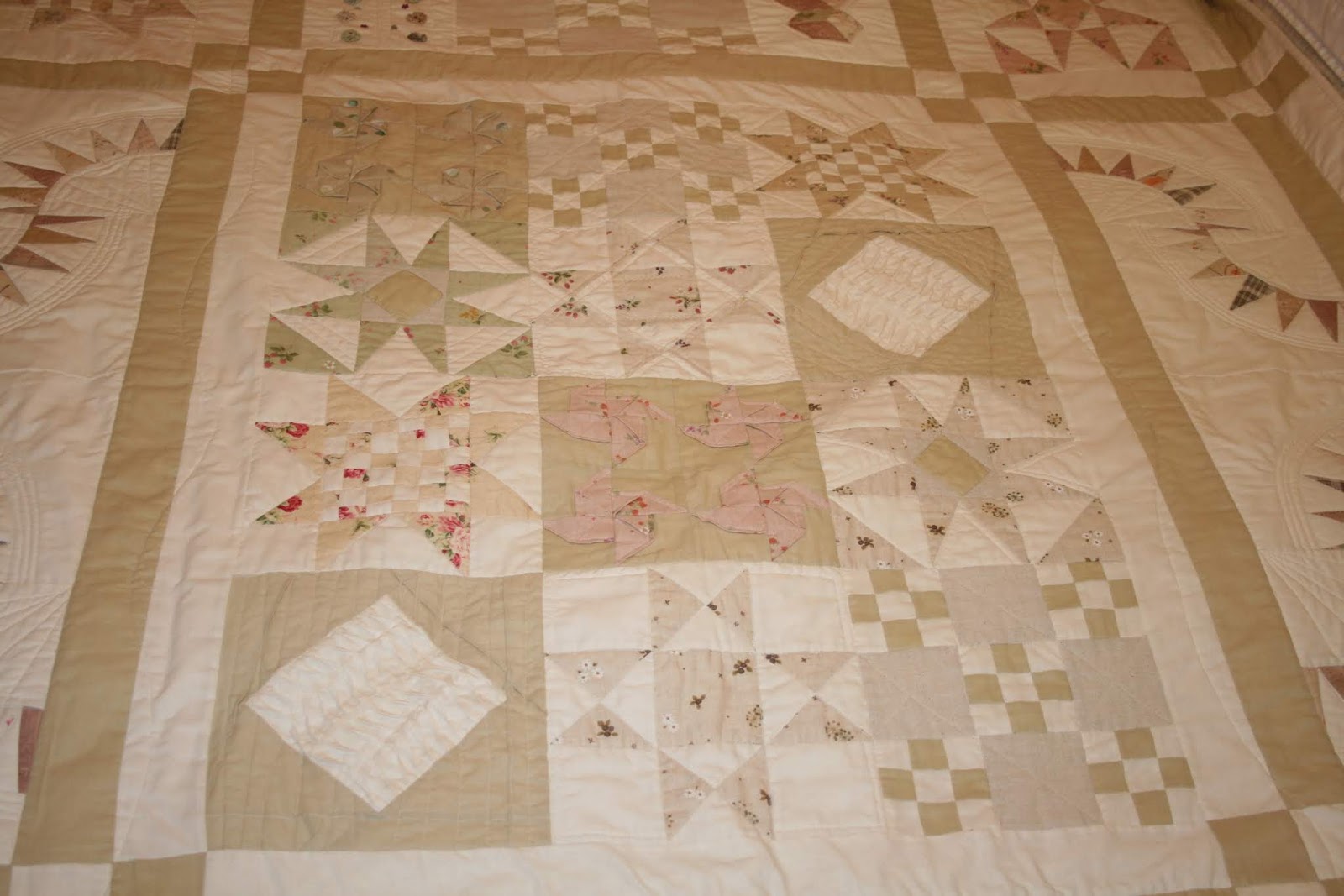 Chez Budsmam: Calico quilt