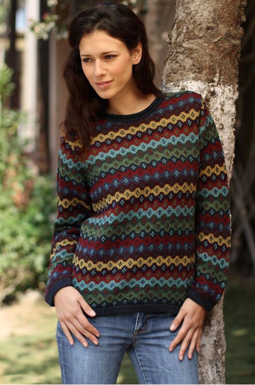 Moda y más: Chompas de alpaca peruana