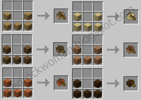 MINECRAFT: Todos los crafteos de Minecraft 1.10