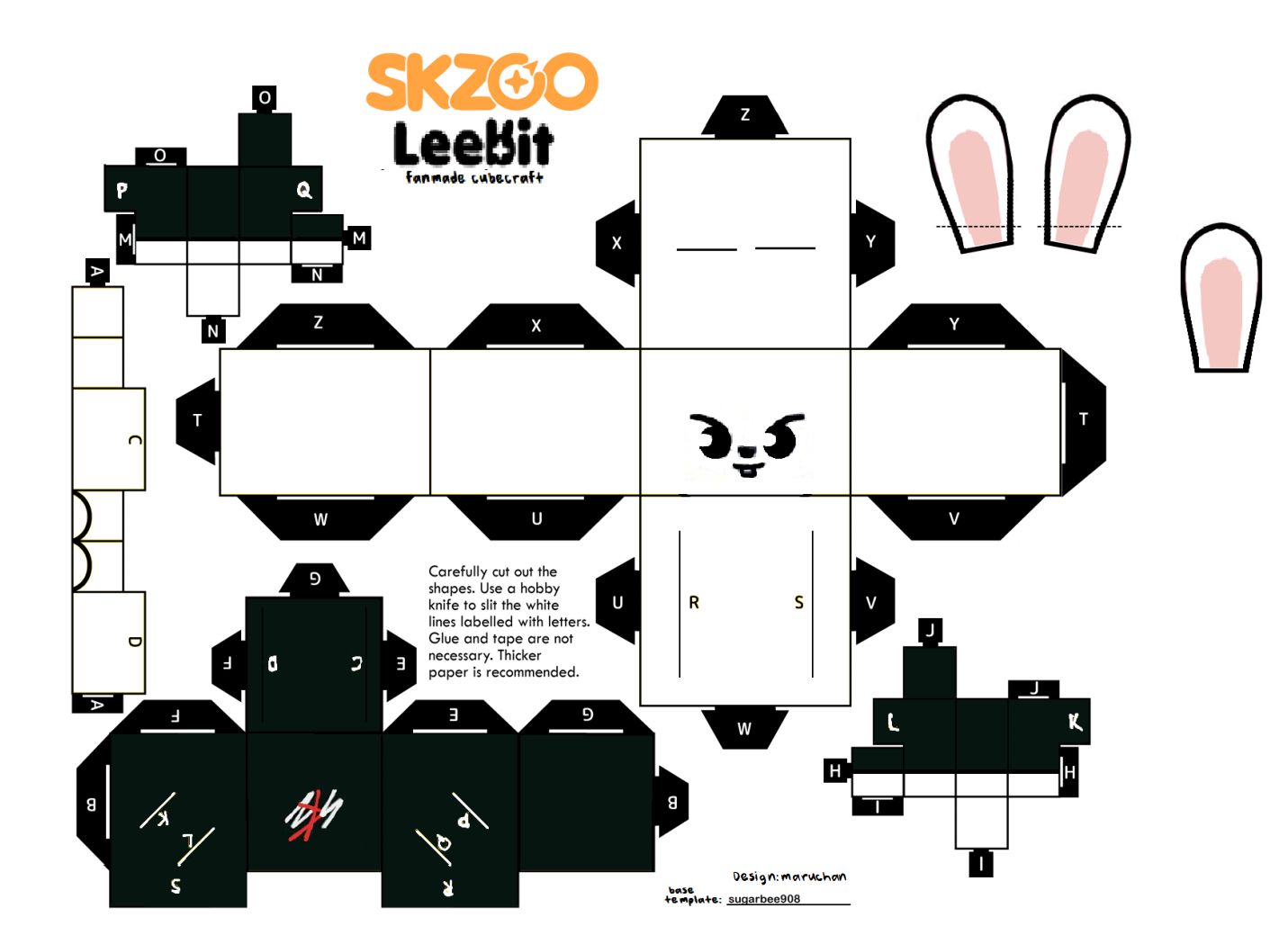 Bibi Leitura : Stray Kids SKZOO - Paper Craft