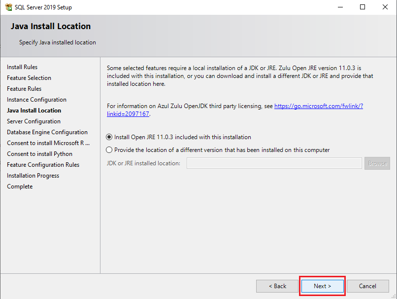 1. ติดตั้ง Microsoft SQL Server Express 2019
