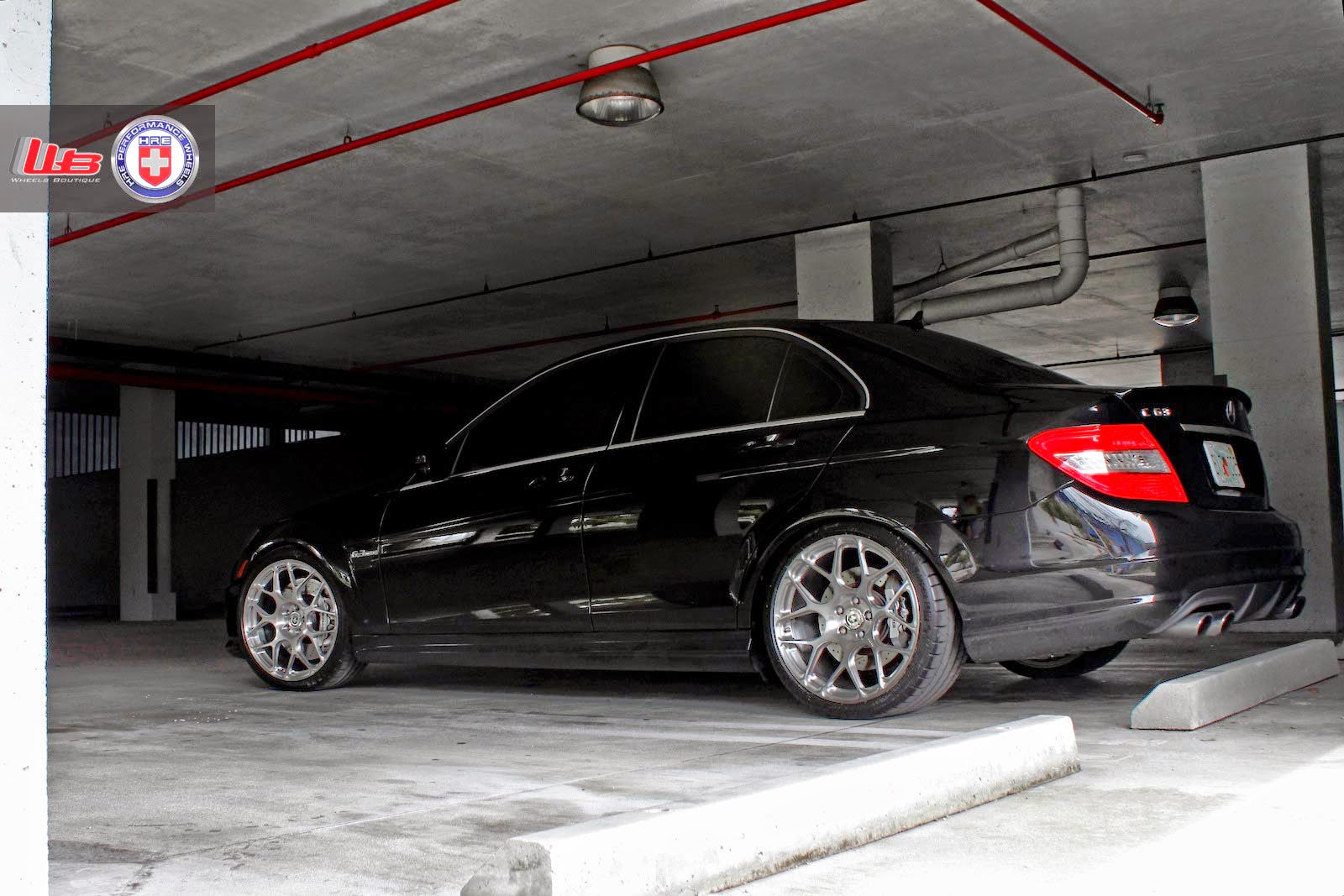 Mercedes-Benz W204 C63 AMG on HRE Performance Wheels | BENZTUNING