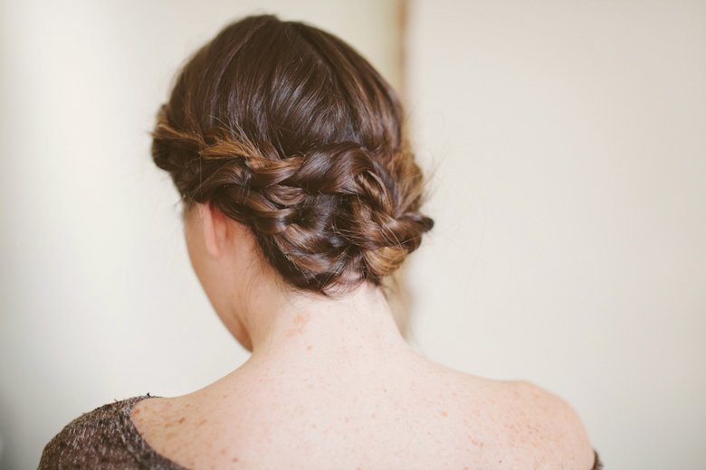 Twisted Maiden Braid Bun // Hair Tutorial — Sincerely, Kinsey