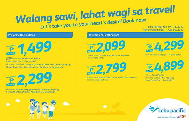 Cebu Pacific Promo 2017 Manila to Riyadh | PISO FARE PROMO 2018 | SEAT ...