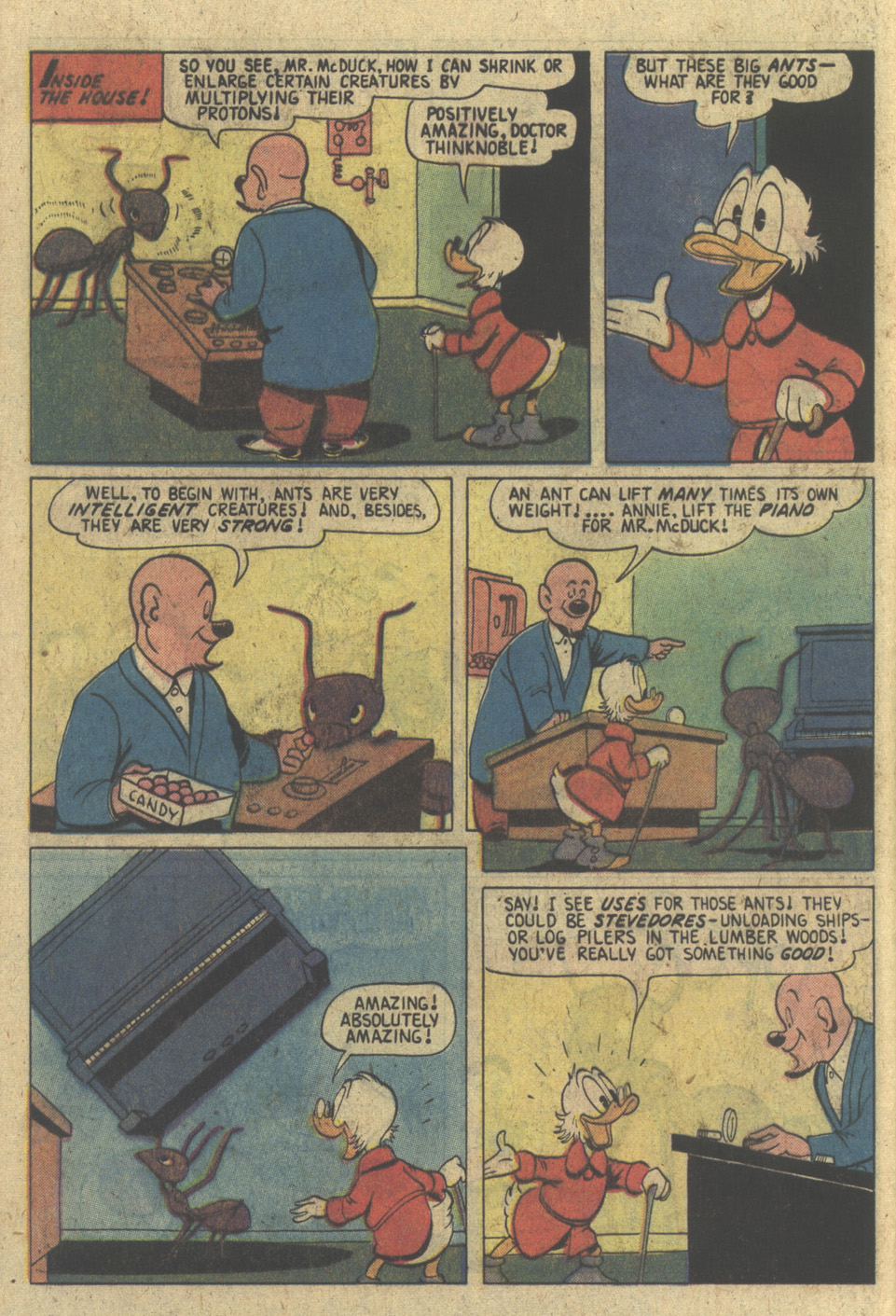 Titanic Ants! (DONALD DUCK #192) Carl Barks (FROM DONALD DUCK #60 ...