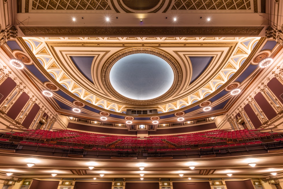 San Francisco Theatres: The Golden Gate Theatre - interior