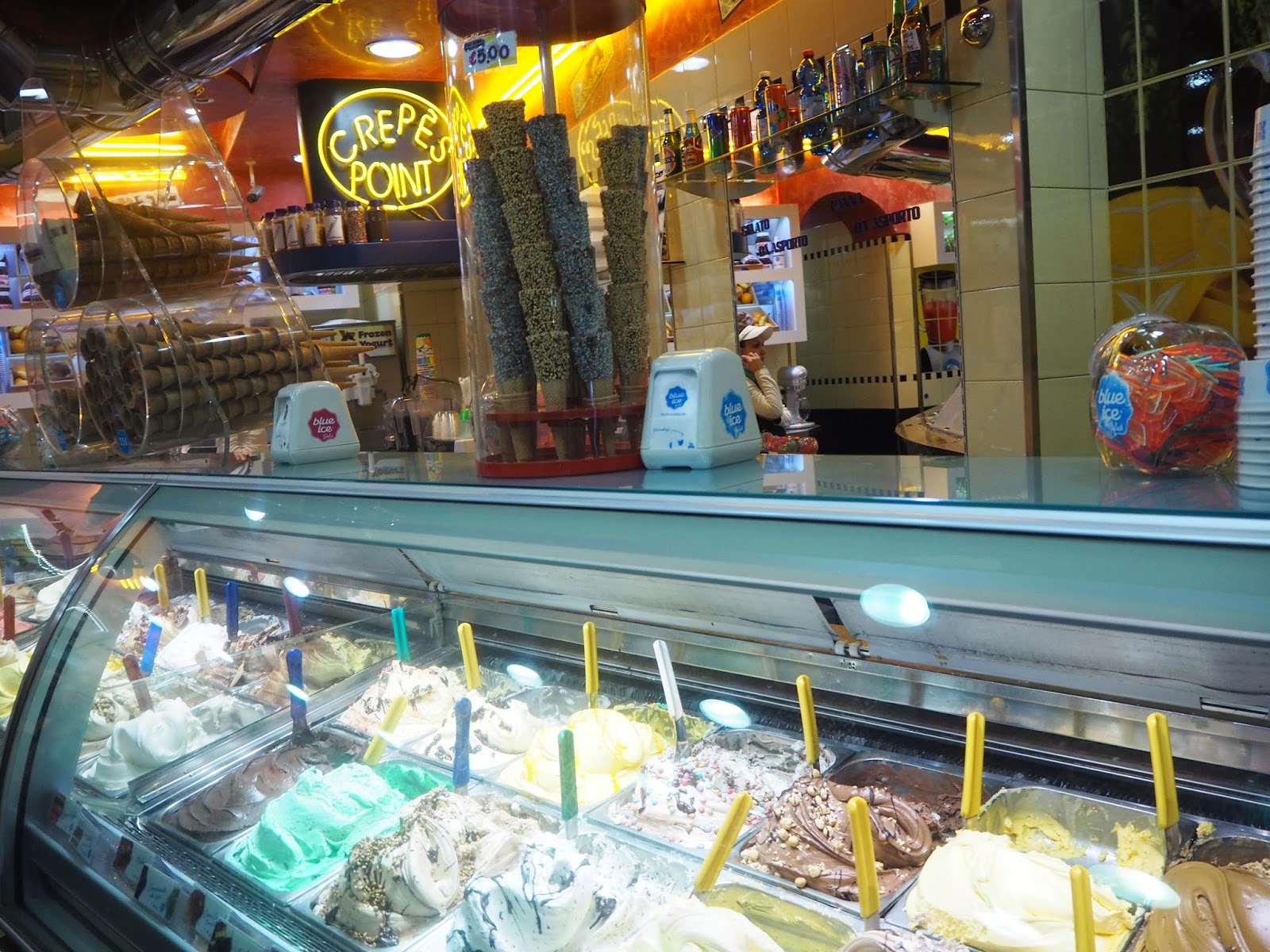 A'la Annn: Italialainen jäätelö - Gelato - Roomassa