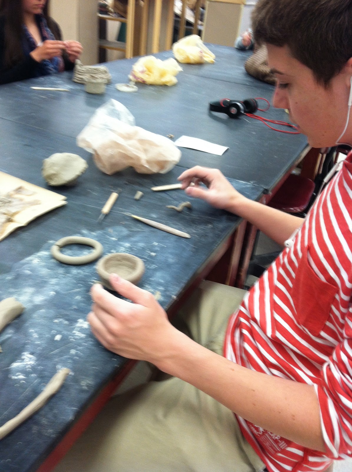 Per. 6: Basic Sculpture and Ceramics: Glaze Test Tiles, Memory Boxes ...