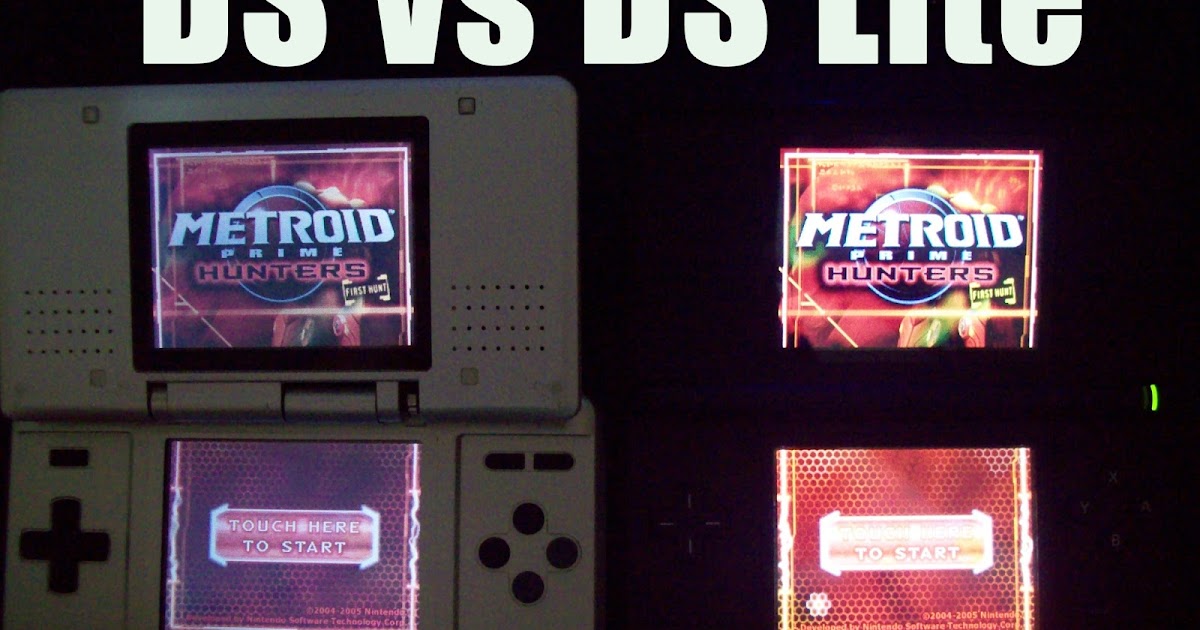 Kupo!1UP: Nintendo DS vs DS Lite