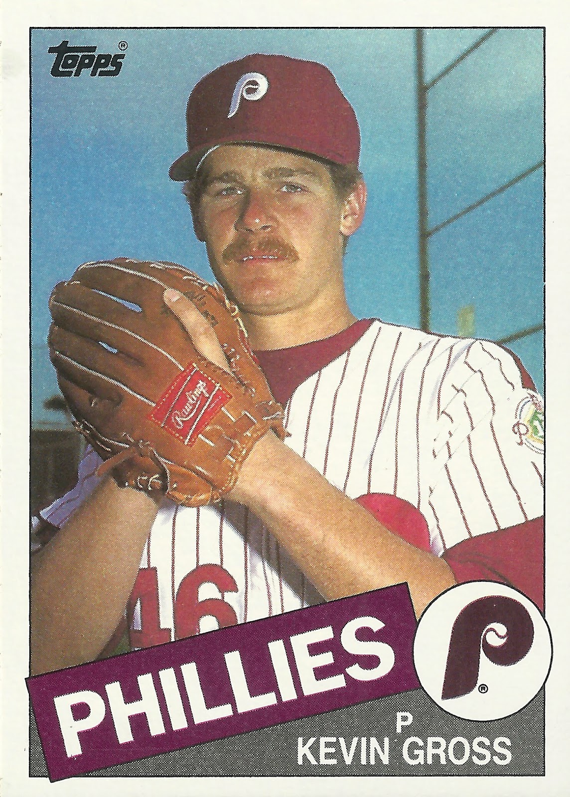The Phillies Room: 1985 Game 53 - 1985 Topps #584 Kevin Gross