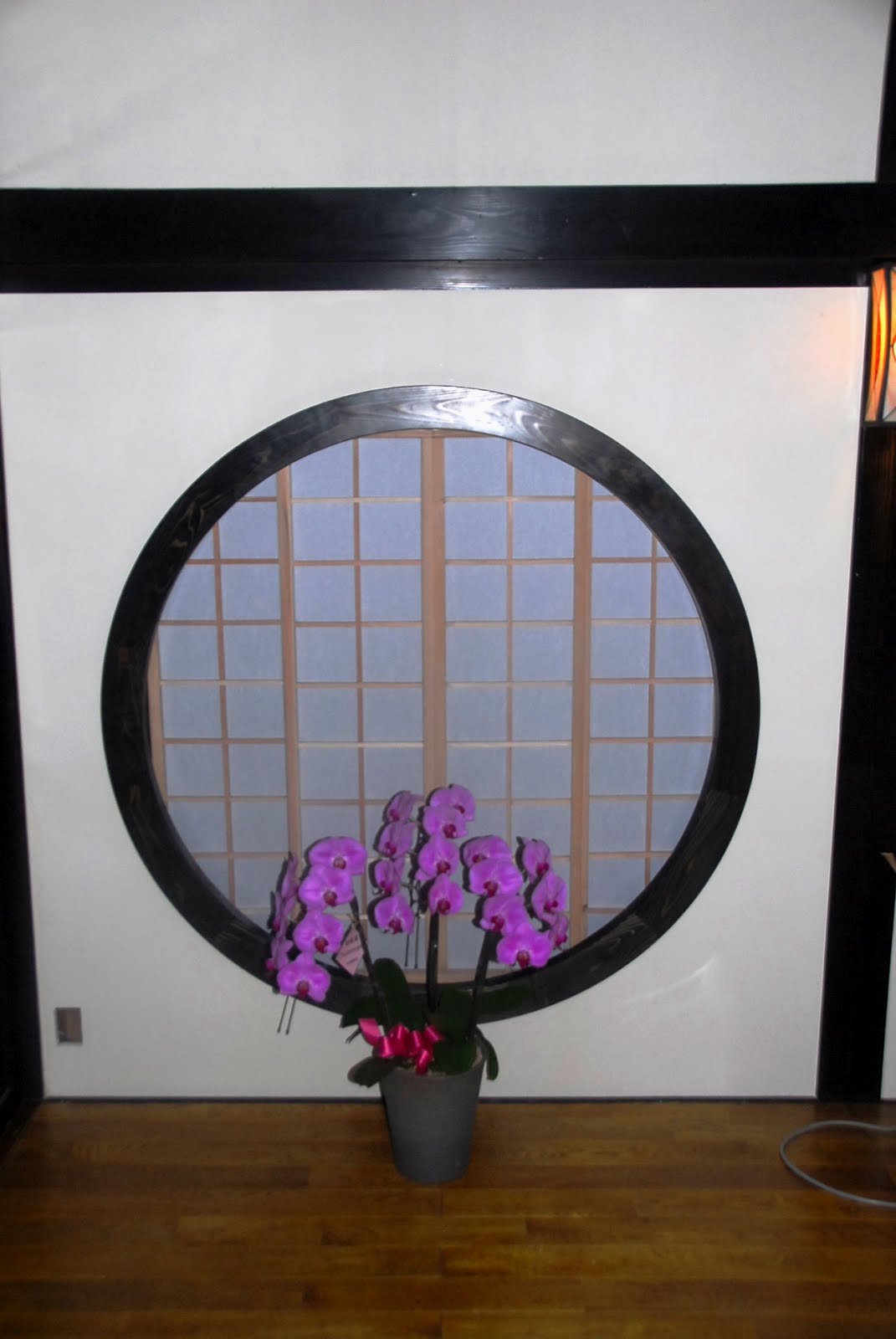 Our Japanese Eco-Kominka: Arnie makes a Japanese Circular Shoji Window.