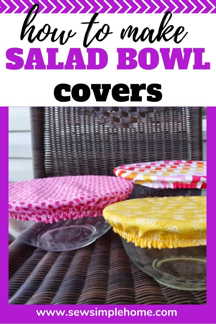 Sew Your Own Reusable Bowl Covers | Sew Simple Home