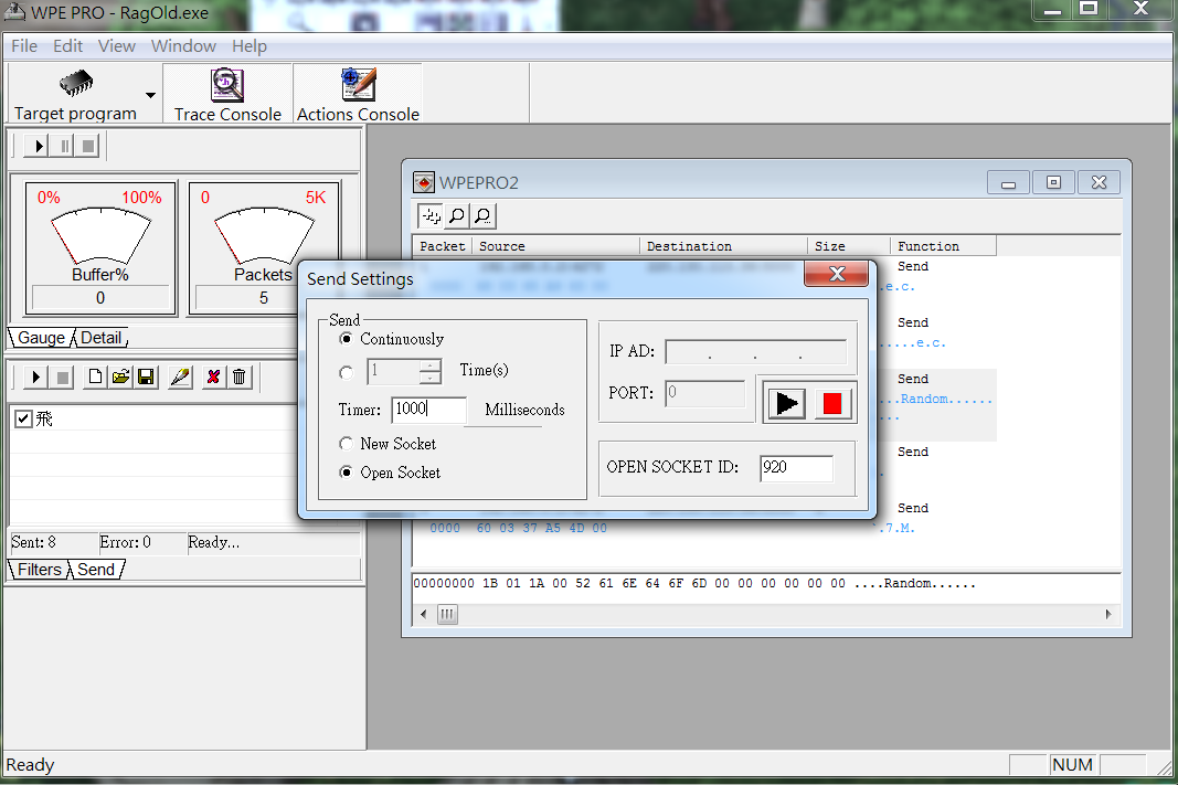 Ragnarok: WPE 無限飛 運用
