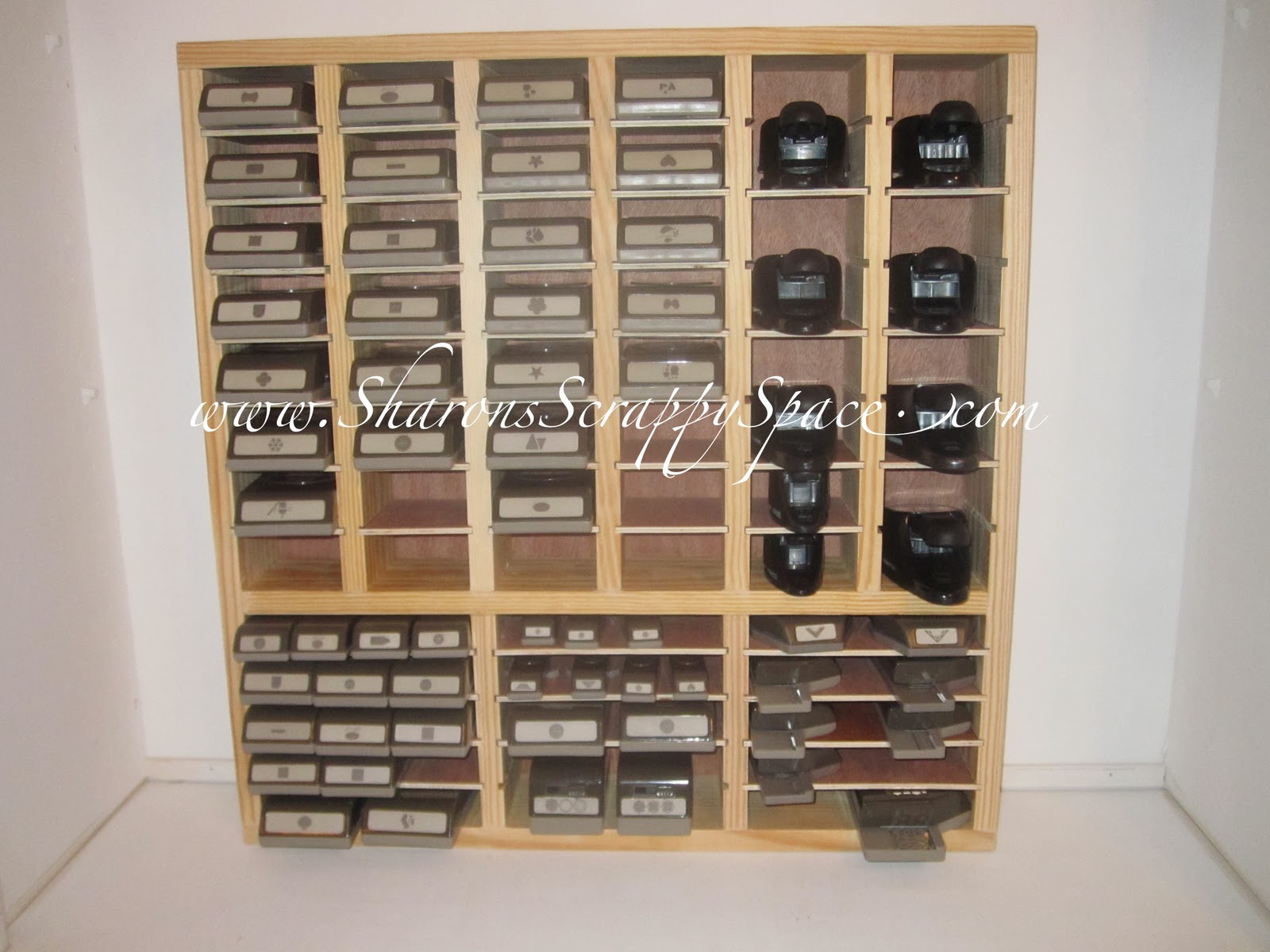 Sharon's Scrappy Space: The Ultimate Punch Storage Unit coming soon!