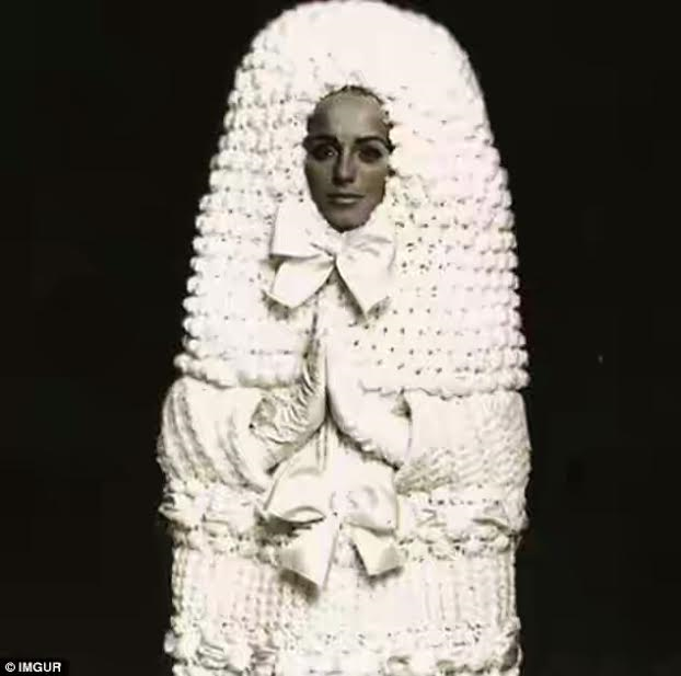 Check out these very outrageous wedding dresses