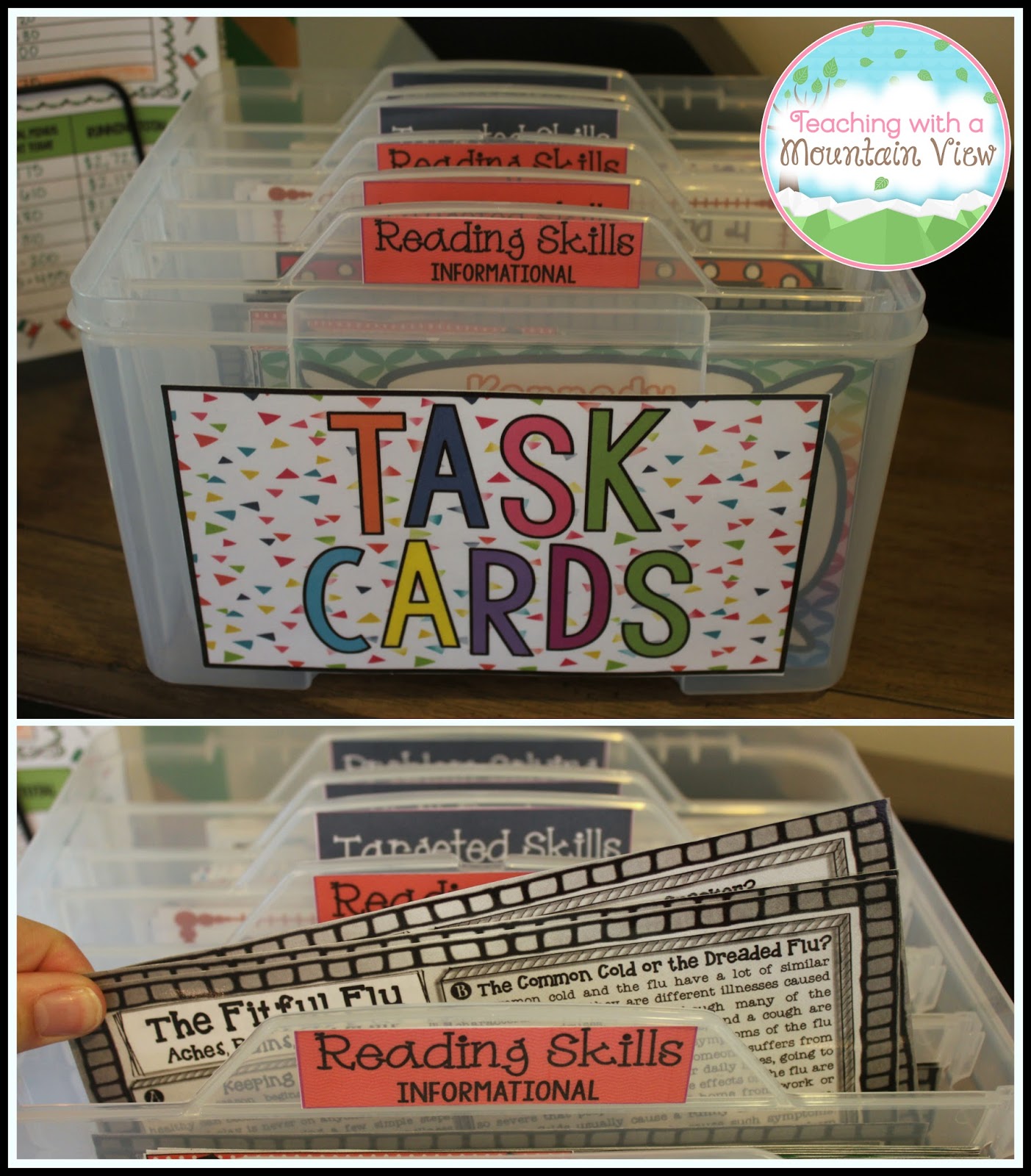 A New Task Card Organization Solution | Teaching With a Mountain View ...