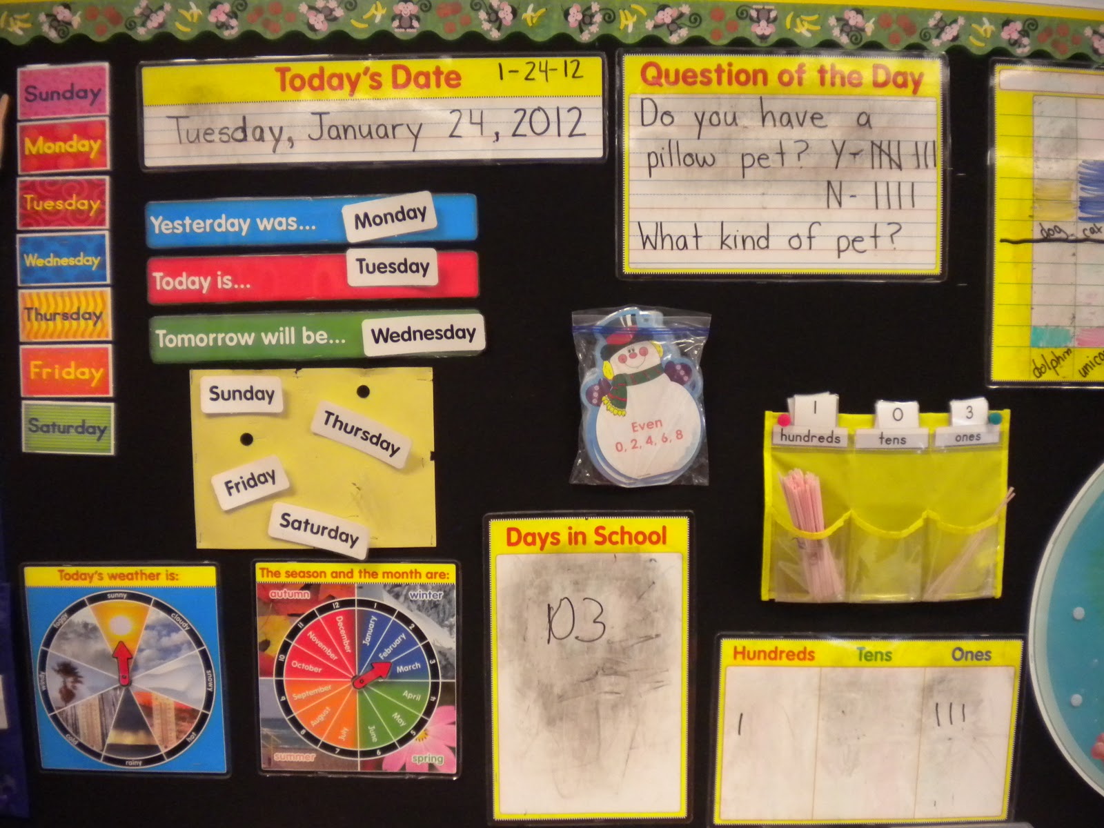 Counting on Calendar! - Kreative in Kinder