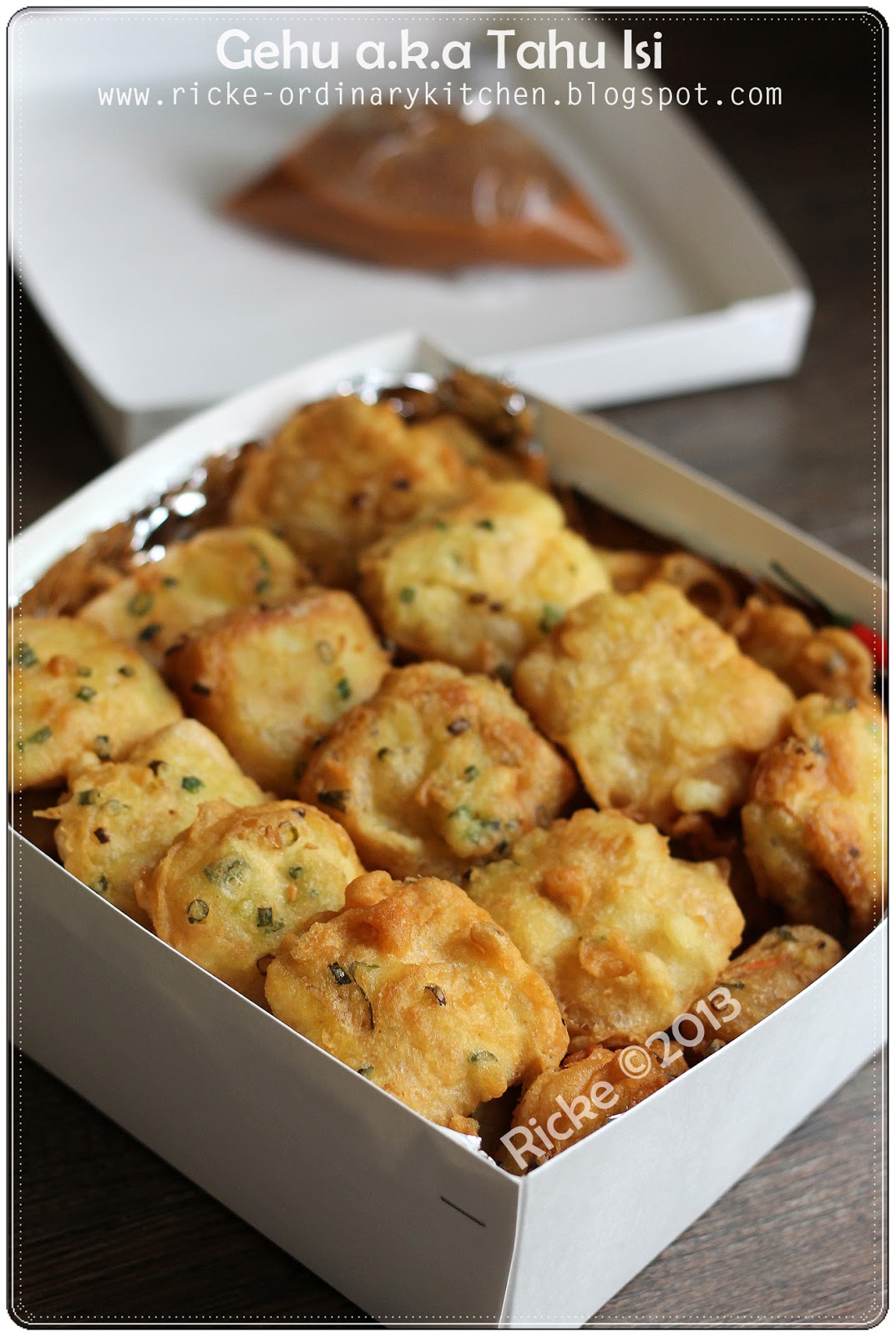 Just My Ordinary Kitchen...: TAHU ISI DAN RISOLES BEEF MAYO (AMERICAN ...