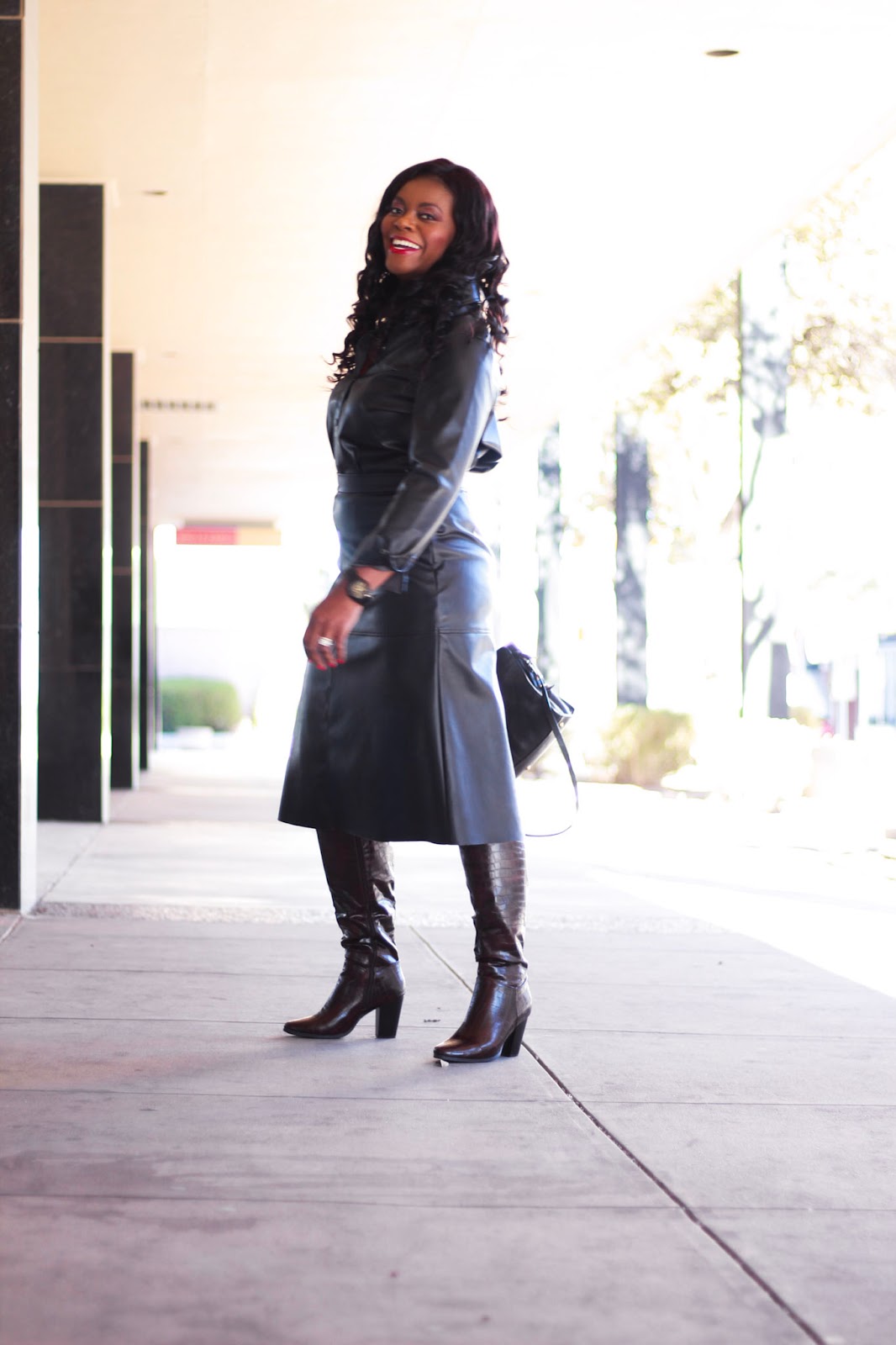 Style: All leathered up! - Hello Yvonne