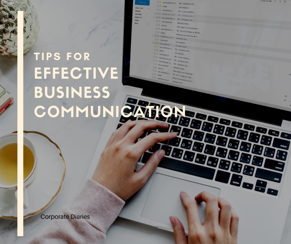Tips for effective Business Communication - Corporate Diaries