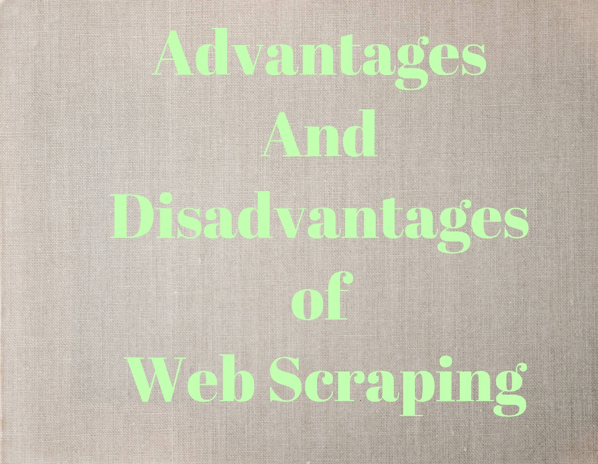 Advantages And Disadvantages Of Web Scaraping Net Core Mvc Html Agility Pack Sql