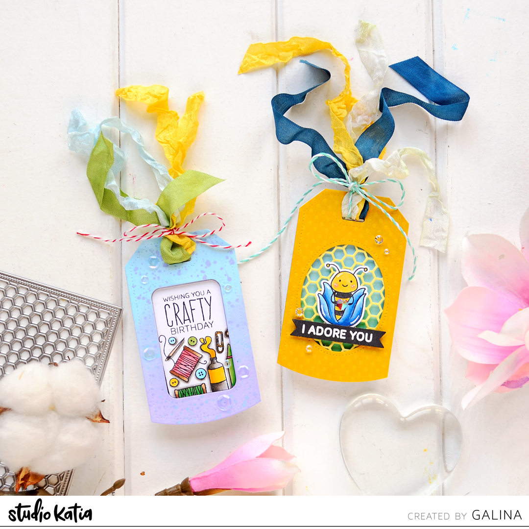 Cute tag ideas. Video ~ Favorite things by Galachko