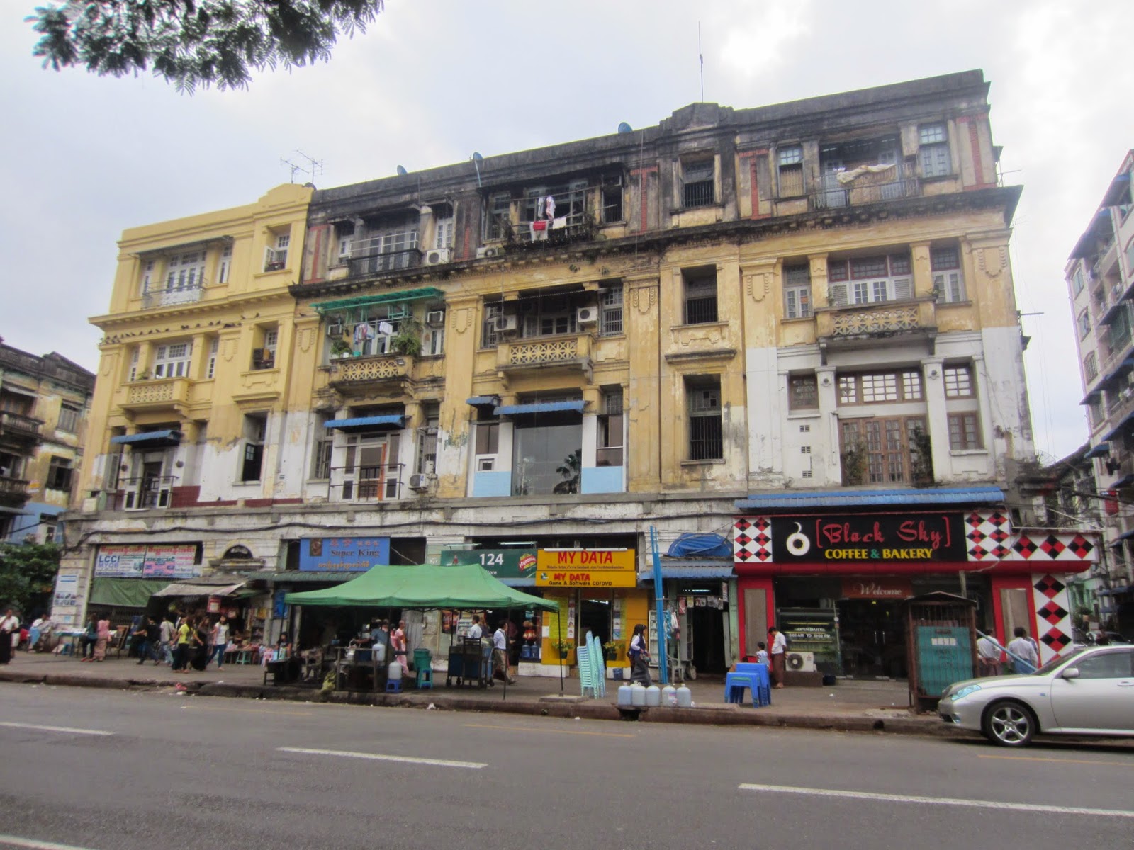 Colonial Buildings in Yangon - A Walking Tour