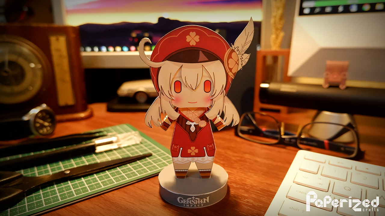 Genshin Impact: Klee Paperized | Paperized Crafts