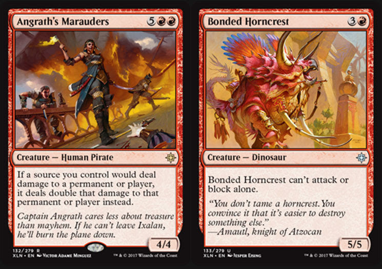 Magic the Gathering Adventures: Ixalan Set Review: Red