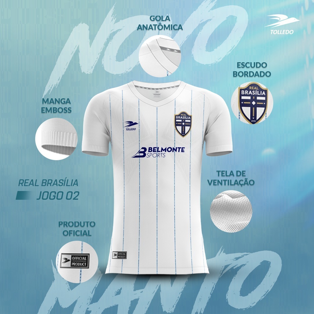 Tolledo Sports divulga as novas camisas do Real - Show de Camisas