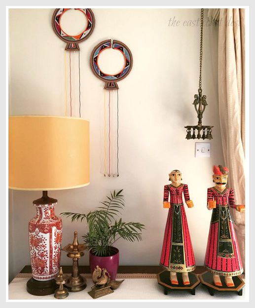 the east coast desi: Global-Desi Style of Decorating (Home Tour)