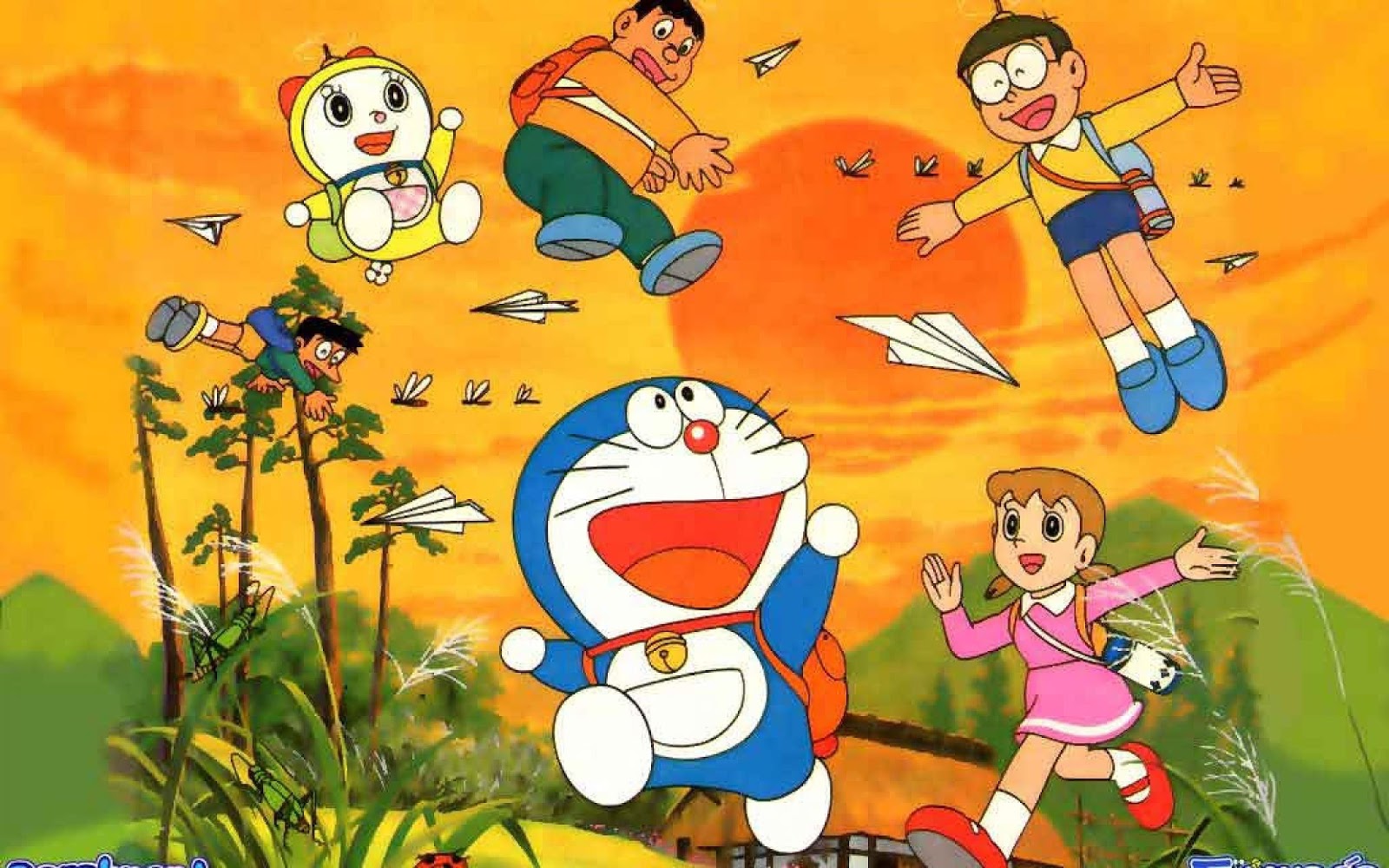 Best 10 images of Doraemon Nobita Gian Sunio and Shizuka