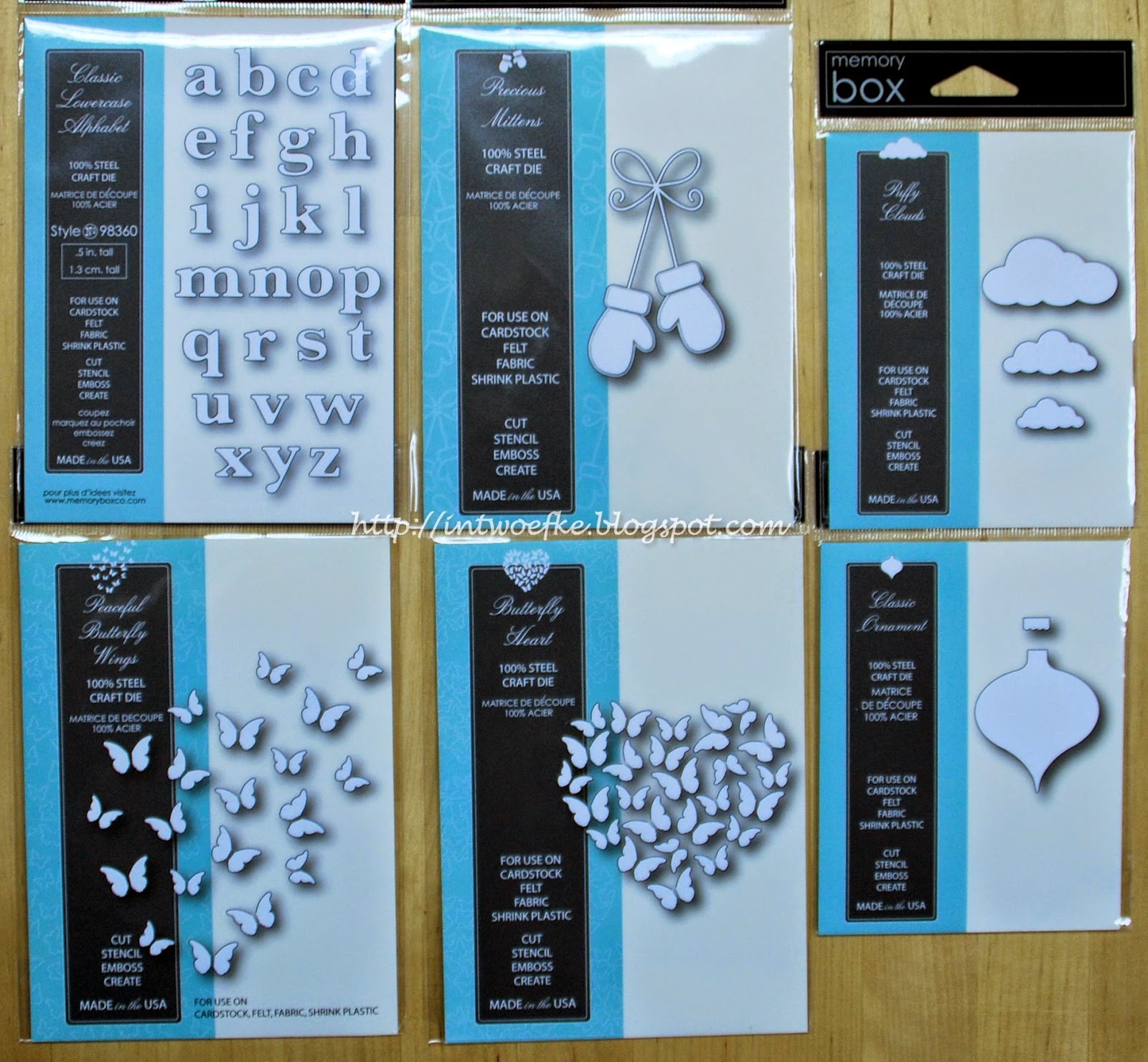 In 't Woefke: Christmas in July: nieuwe Memory Box en Poppy Stamps