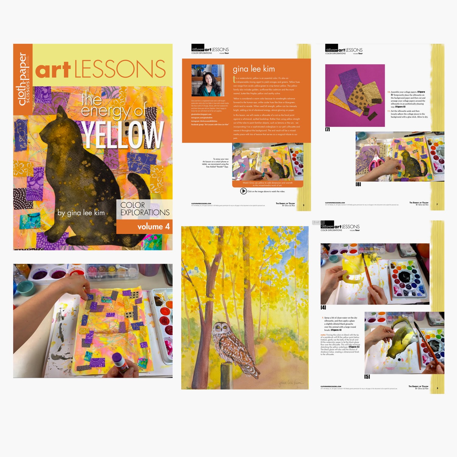 Gina Lee Kim: A Peak into My Final Art Lesson YELLOW