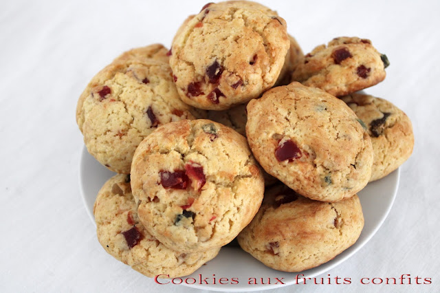 GATEAU GAGA - Love cakes: Cookies aux fruits confits
