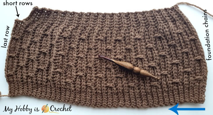 My Hobby Is Crochet: Mock Cable Hat - Free Crochet Pattern