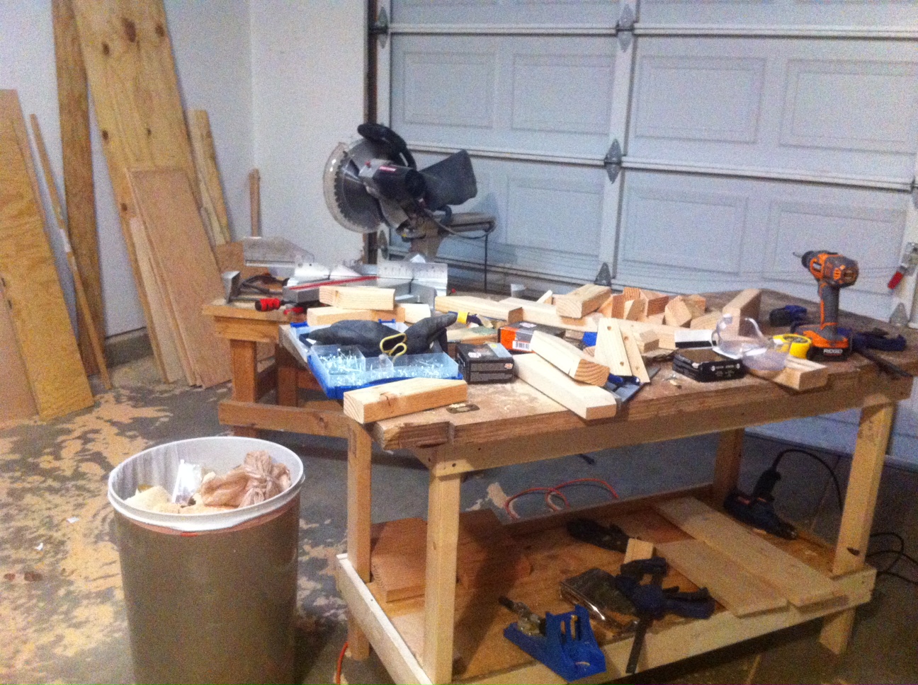 gary art studio: Homemade Donkey Easel