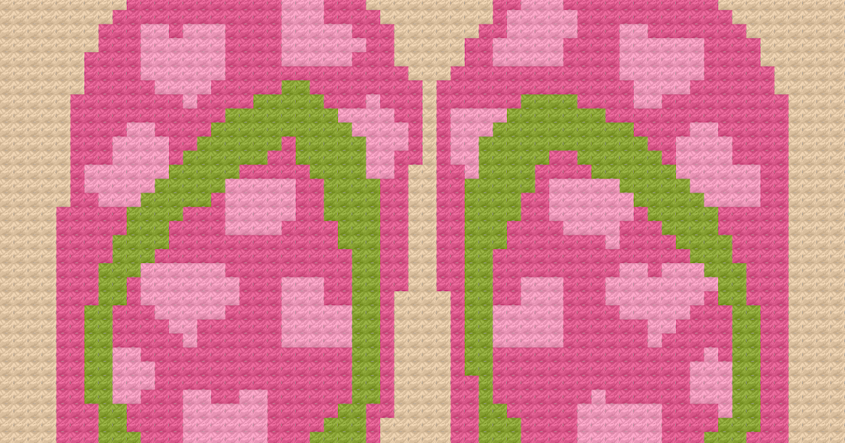 Grandma Duck Designs: Flip Flops Graphghan Block