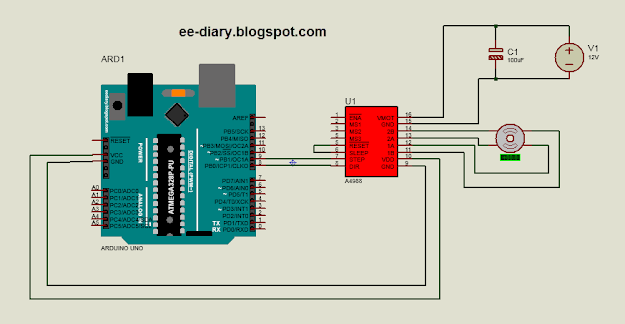 Arduino Stepper Motor Tutorial | ee-diary