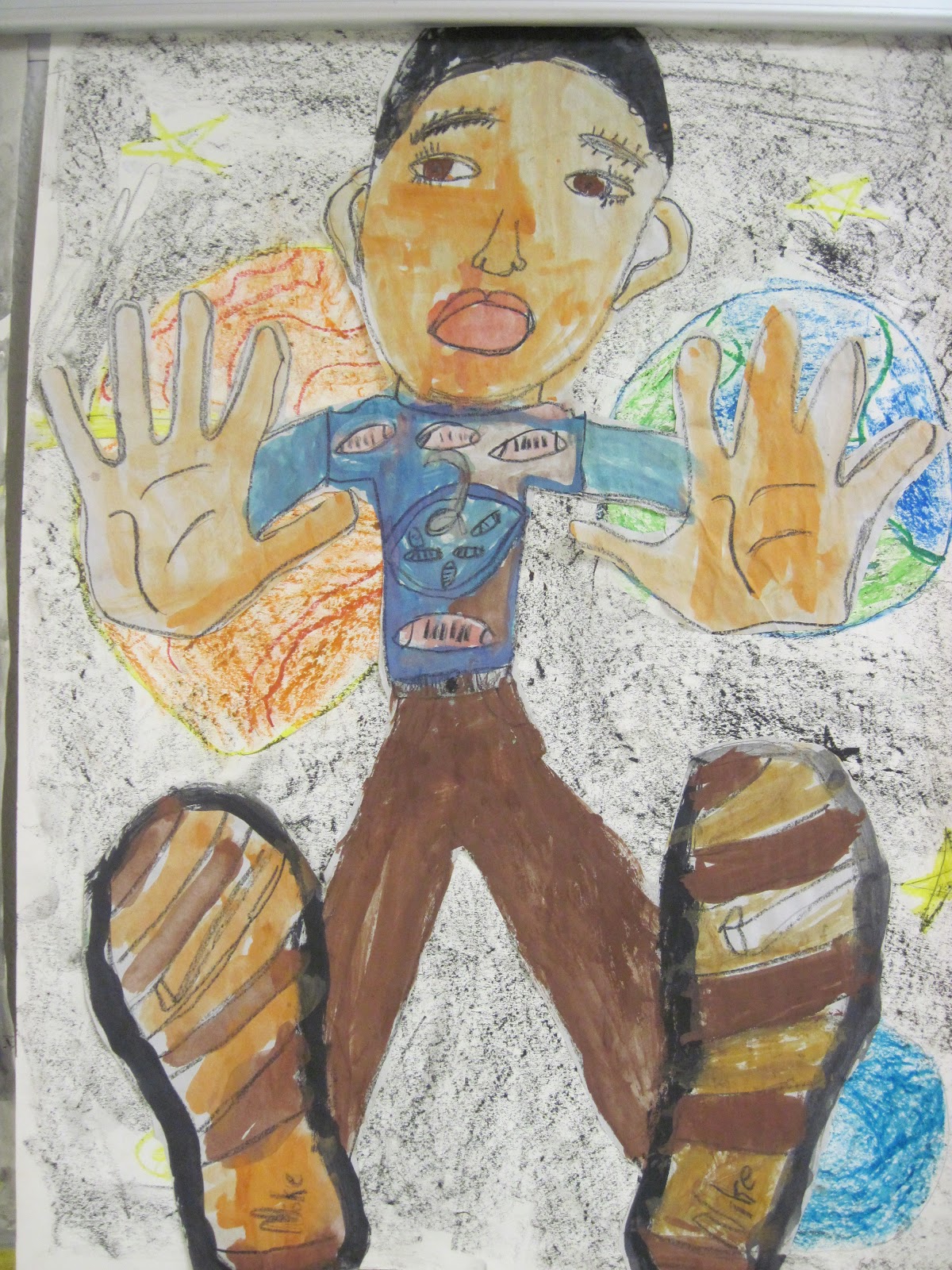 ChumleyScobey Art Room: Falling into Places! ( with 3rd Grade )