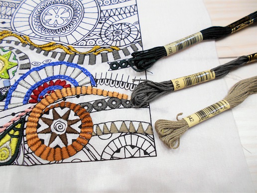 tamako labo: ZENBROIDERY Waves 完成