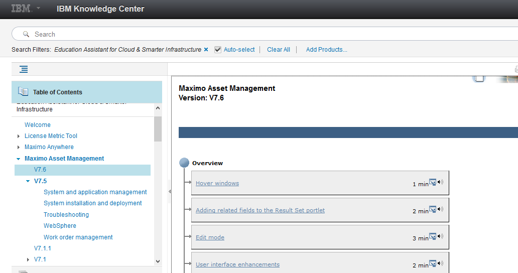 Ibm Education Assistant Maximo Free Training Videos Ibm Maximo Implementation And Configurations