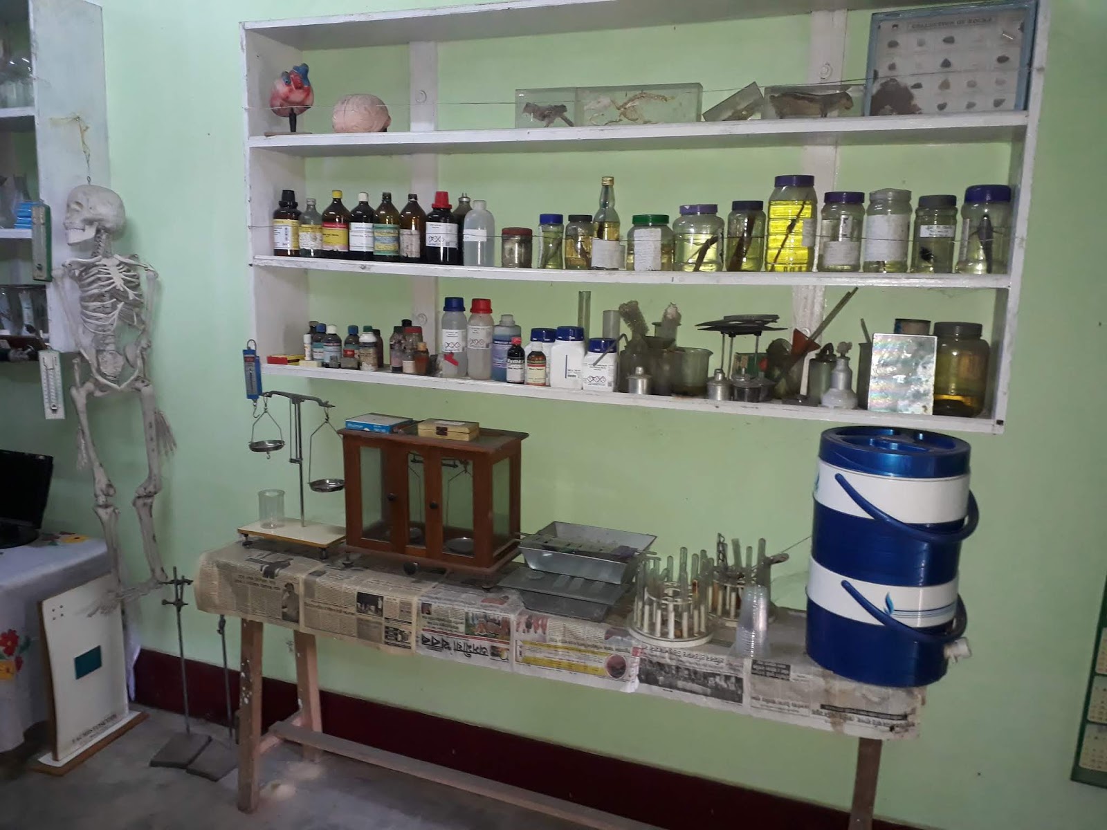 Laboratory and Library