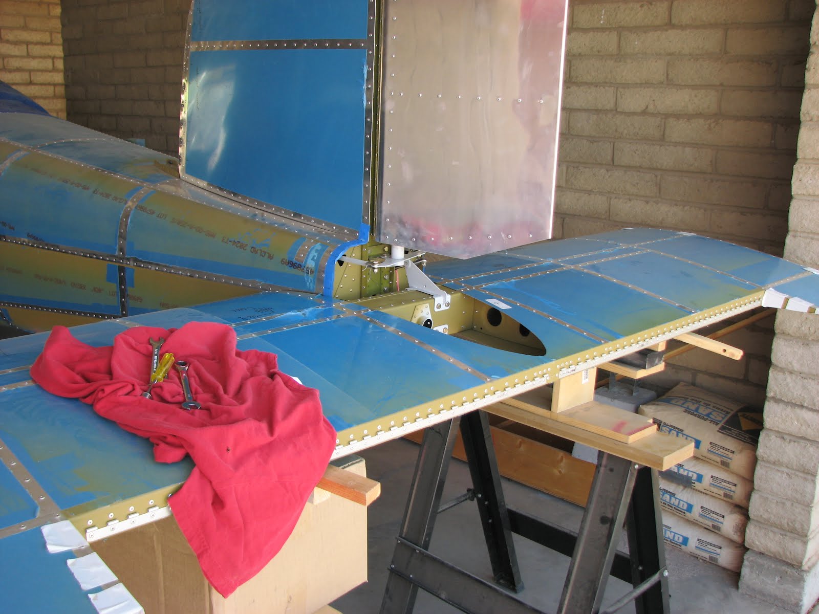 Torsten's RV-12: Attaching Fairing to Tail Cone