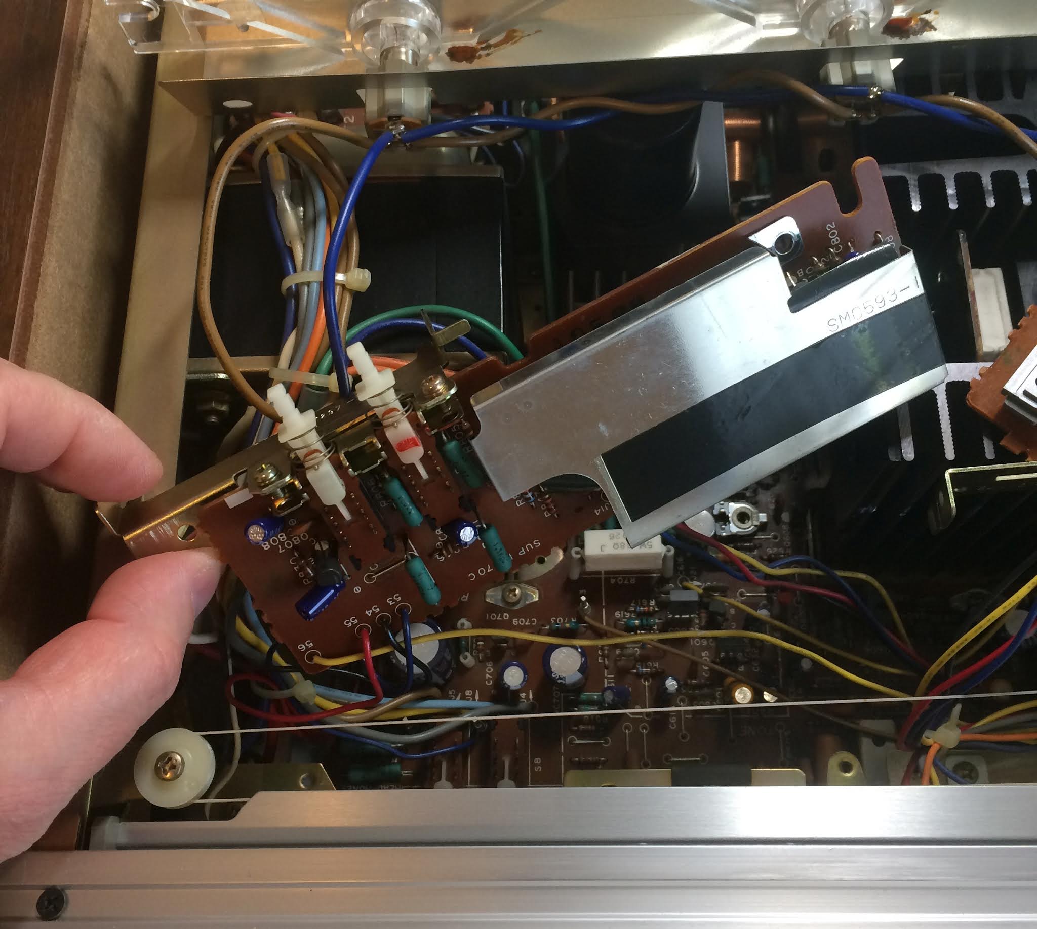 Oleg's Vintage Audio: Technics SA-600 Receiver Restoration