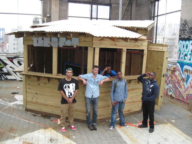 New Design High School: CONCESSION STAND CONSTRUCTION CREW