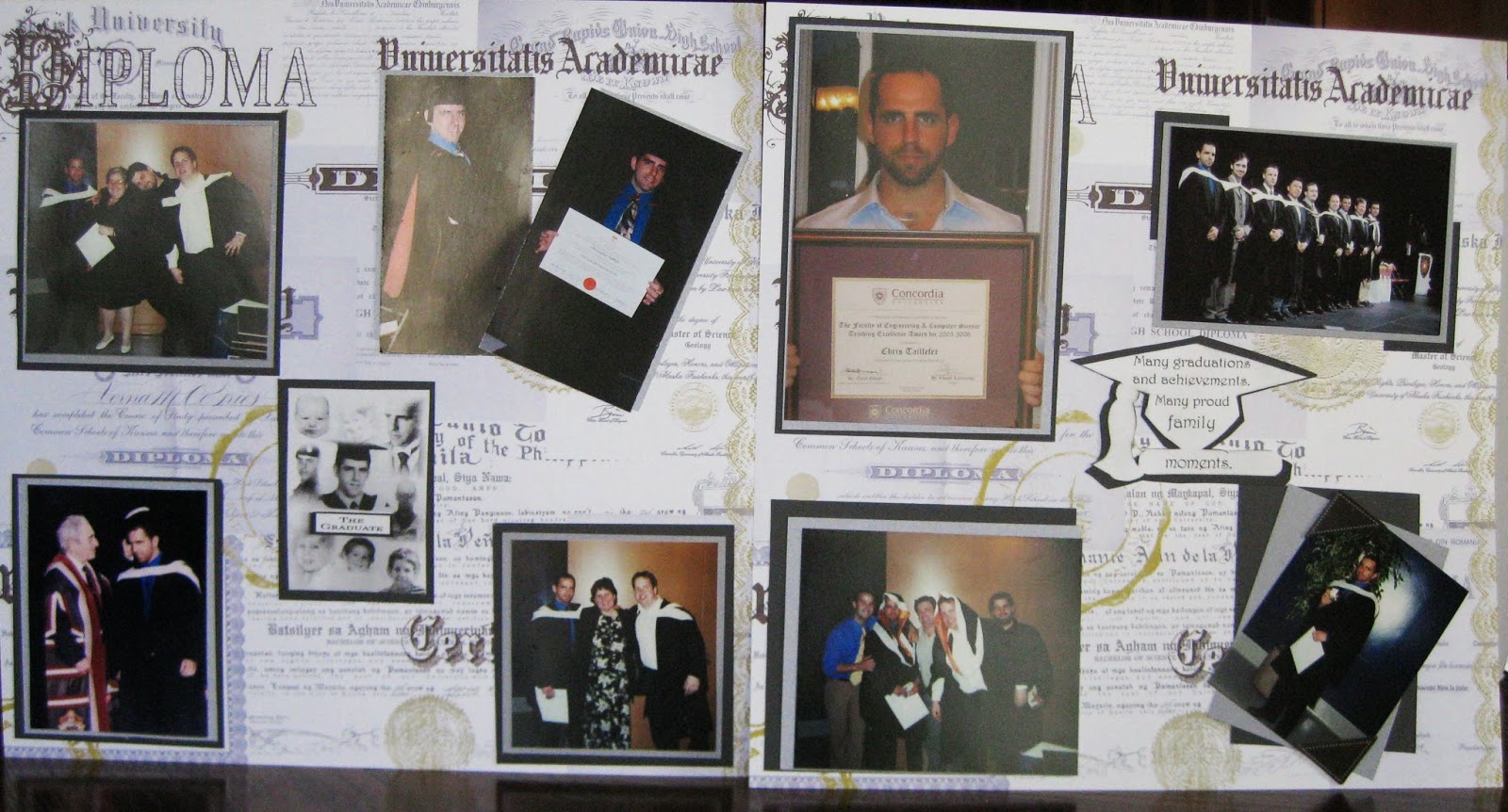 CRAFTY IDEAS MINE AND EVERYONE ELSES GRADUATION SCRAPBOOK PAGES crafty-ideas-mine-and-everyone-elses-graduation-scrapbook-pages